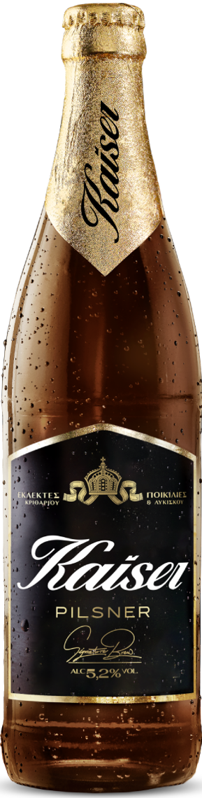 PRODUCTS » Kaiser » Kaiser Pilsner « OLYMPIC Brewery